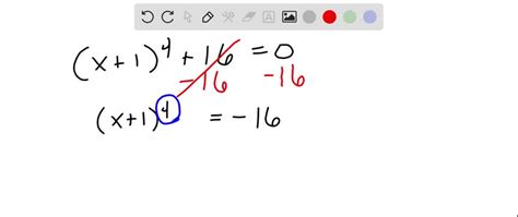 solved the given equation involves a power of the variable find all real solutions of the