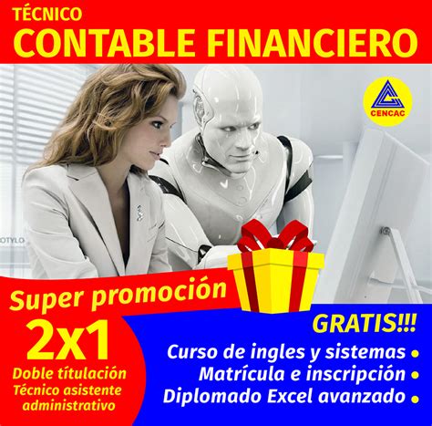 Tecnico Auxiliar Contable Y Financiero Pago Mensual Cencac