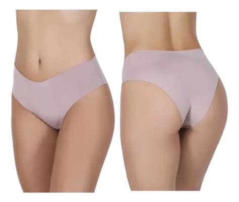 Kit C Calcinhas Tangas Sem Costura Corte Laser Parcelamento Sem Juros