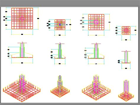 Zapata En AutoCAD Descargar CAD 224 04 KB Bibliocad