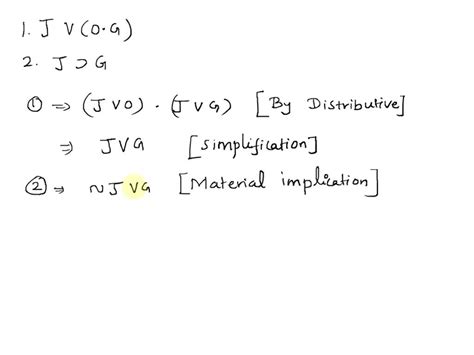 SOLVED FORMAL LOGIC Derive The Conclusions Of The Following Argument
