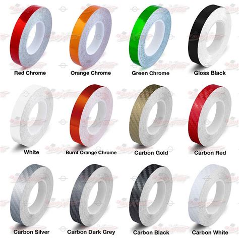 Dark Blue Mm Roll Pin Stripe Car Striping Car Line Tape Decal