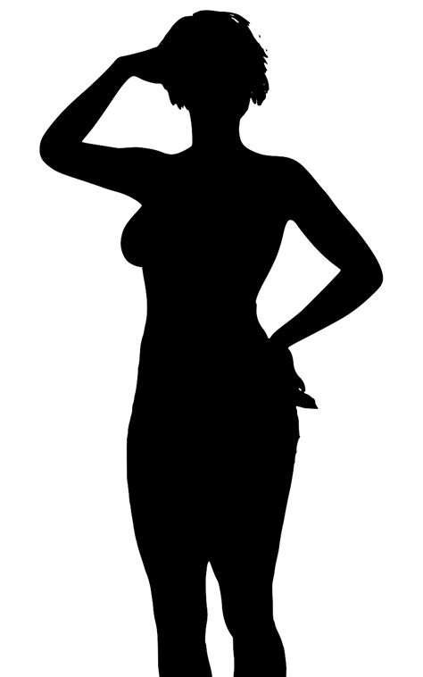 SVG Sensual Nude Girl Bella Free SVG Image Icon SVG Silh