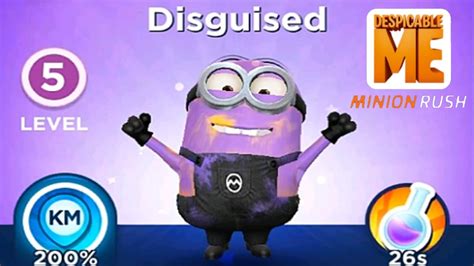 Disguised Minion Rush Level Up Costume Gameplay Walkthrough Android