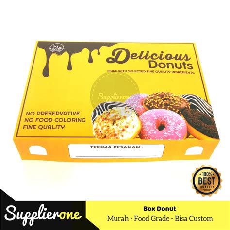 Box Donat Dus Donat Kotak Donat Kemasan Donat Tempat Donat Box