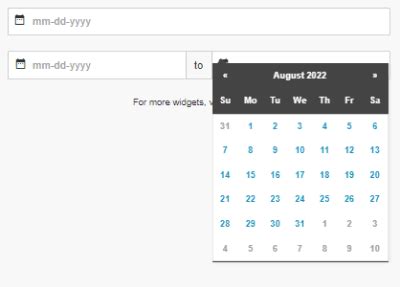 Top 25 Free Bootstrap Datepicker Examples CodePen In 2022 UI Lib