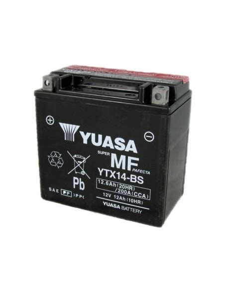 Batería moto Yuasa YTX14 BS
