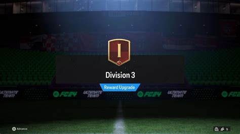 EA FC24 Division 3 Rivals Rewards YouTube