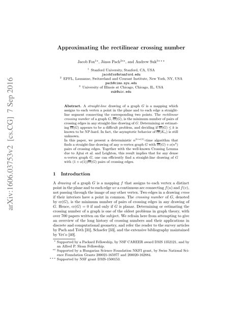 pdf approximating the rectilinear crossing number