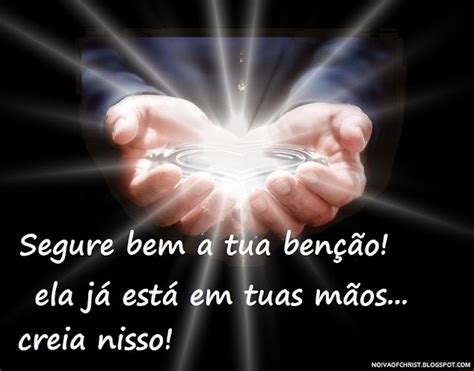 Noiva de Cristo SEGURE BEM A TUA BENÇÃO ELA JÁ É SUA