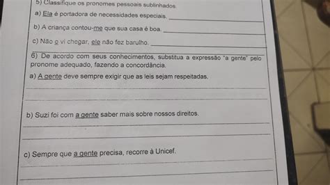 Classifique Os Adv Rbios Sublinhados Braincp