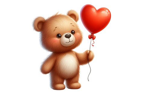 Baby Panda Valentine Clipart Graphic By Vectmonster Creative Fabrica