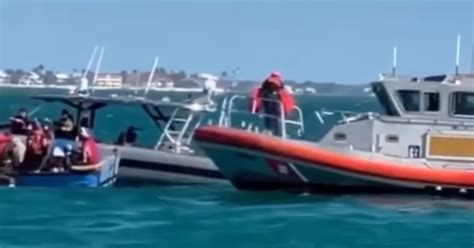 Guardia Costera De EE UU Intercepta A Balseros Muy Cerca De La Orilla