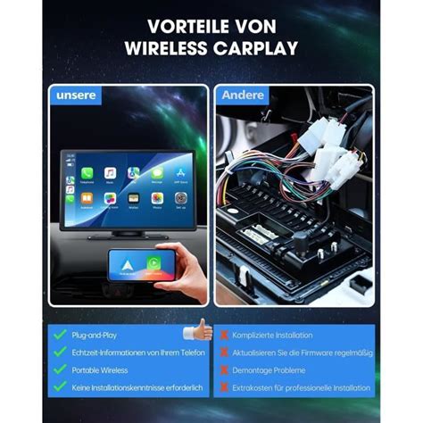 Autoradio Lamto Ecran Apple Carplay Android Auto 9 Pouces Sans Fil