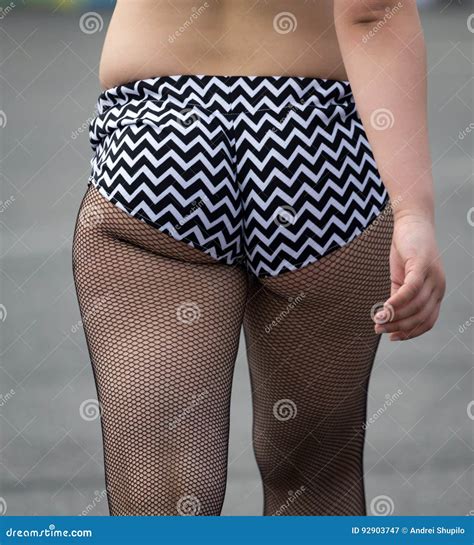 Belles Filles De Butin Dans Le Collant Noir Image Stock Image Du