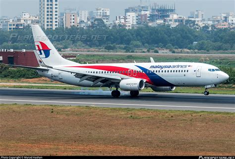 9M MXS Malaysia Airlines Boeing 737 8H6 WL Photo By Murad Hashan ID