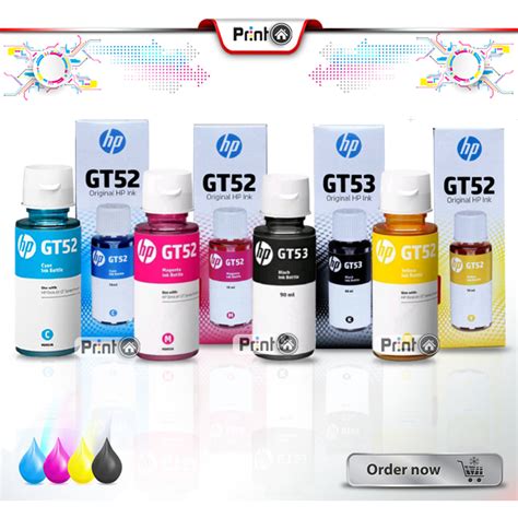 Jual Tinta Printer HP GT 52 53 Ink Tank 115 310 315 319 415 319 419 311