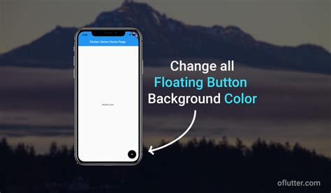 Change Floating Button Color In Flutter Oflutter
