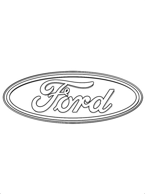 Dessins De Coloriage Ford Imprimer Sur Laguerche Page