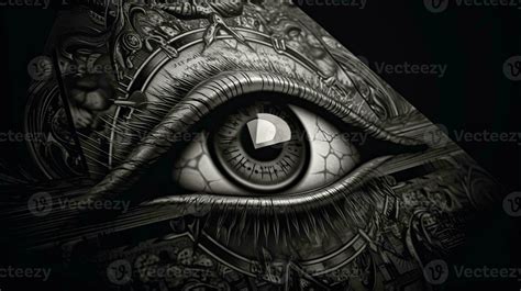 Photo Sign Illuminati Freemasonry The Masonic Square Stock