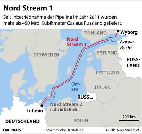 EU Und Ukraine Vermuten Sabotage Gegen Nord Stream 1 Und 2