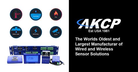 AKCP Sensor Monitoring For Data Centers Best Remote Sensor
