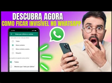 Como Tirar O Online Do Whatsapp Youtube