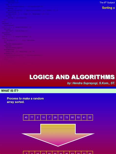 logika dan algoritma pertemuan 8 pdf discrete mathematics algorithms