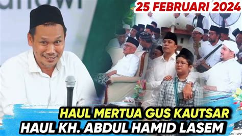 Terbaru GUS BAHA Mauidhoh Di Haul KH Abdul Hamid Baidhowi Mertua Gus