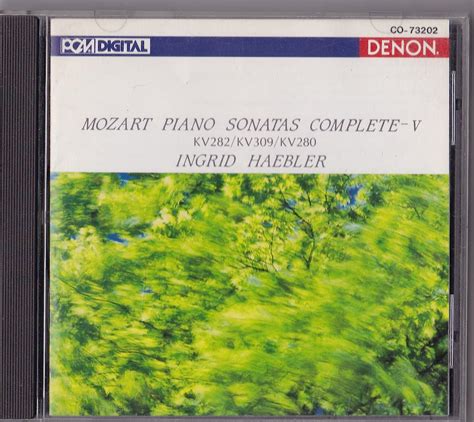 Mozart Haebler Ingrid Mozart Piano Sonatas Complete 5 KV282
