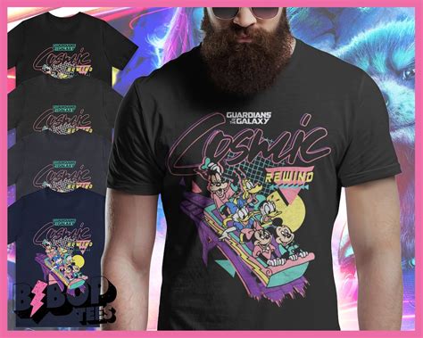 Guardians Of The Galaxy Cosmic Rewind Shirt Epcot Vintage S Style