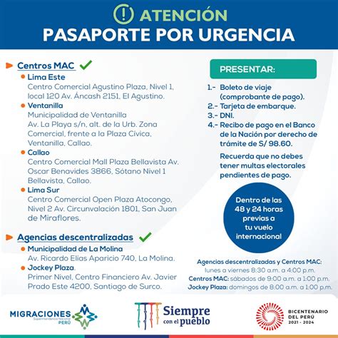 Migraciones Perú on Twitter MigracionesPerú te recuerda los puntos