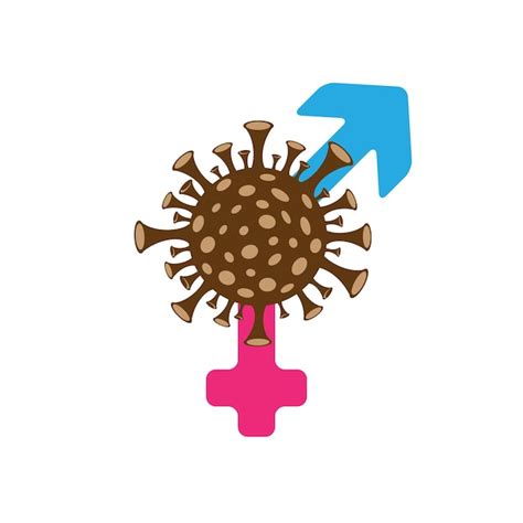 Símbolo de enfermedad de transmisión sexual Vector Premium