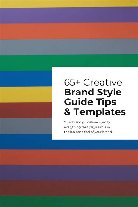 65 Brand Guidelines Templates Examples Tips For Consistent Branding