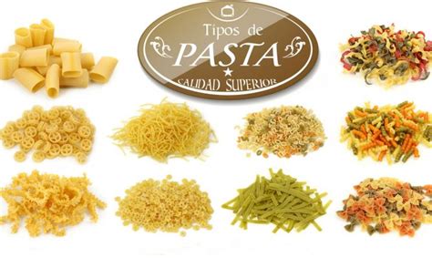 Infografía sobre la pasta variedades y tipos Hogarmania