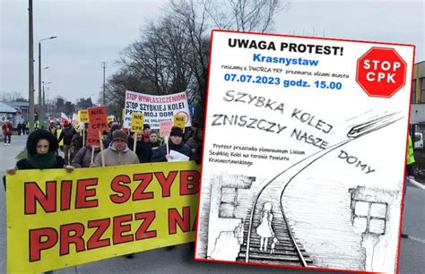 Krasnystaw Przeciwnicy szprychy CPK zebrali tysiące podpisów by pomóc
