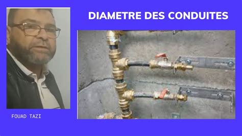 Vidéo N322 Comment calculer diamètre des conduites réseau eau potable