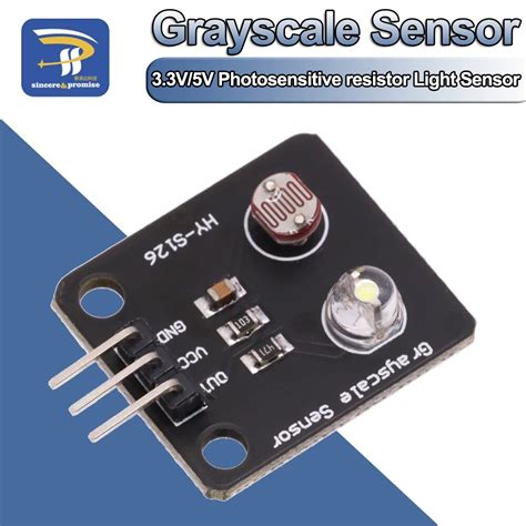 Photosensitive Resistor Light Sensor Analog Grayscale Sensor Electronic