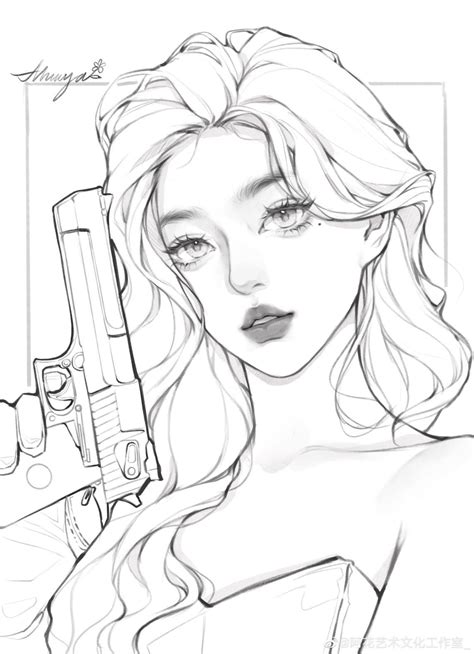 Pin On Tutorial Manga Coloring Book Book Art Drawings Coloring Book Art