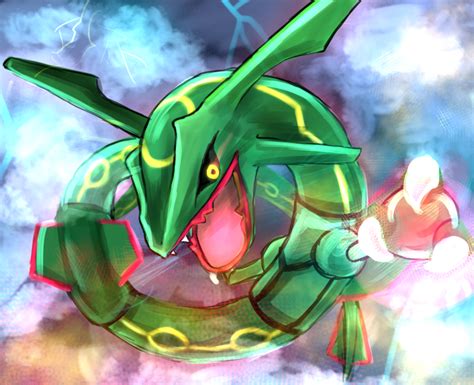 Rayquaza Pokemon Drawn By Kumaoka Pon Danbooru