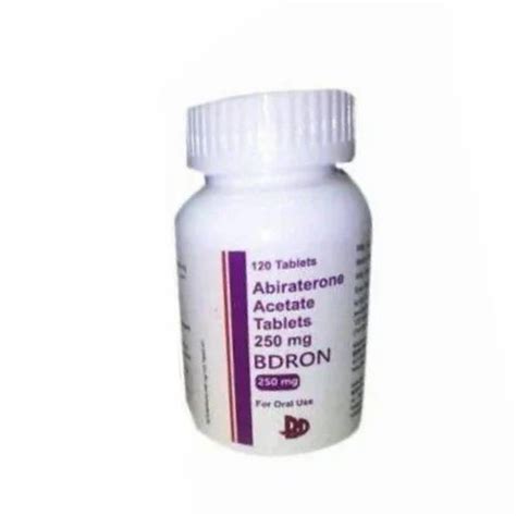 Abiraterone Acetate Bdron 250 Mg Tablets 120 At Rs 6000 Bottle In Pune