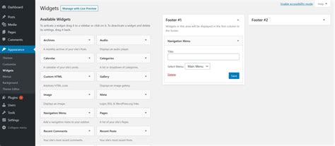 How To Create A Navigation Menu In WordPress Step By Step