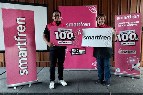 Perkenalkan Paket 100 GB Bagi Pelanggan Di HUT Ke 78 RI Smartfren