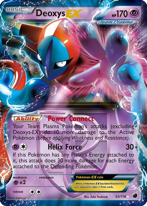 Pokemon Deoxys Ex Card