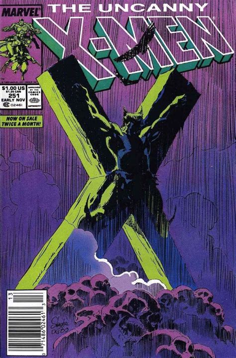 Uncanny X Men 251 One Of The Greatest Covers Of All Time Wolverine