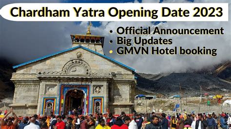 EP 3 Kedarnath Yatra Opening Date 2023 Chardham Yatra Start Date
