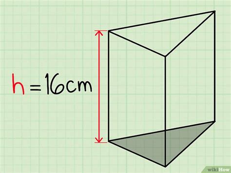 Cómo calcular el volumen de un prisma triangular 6 Pasos