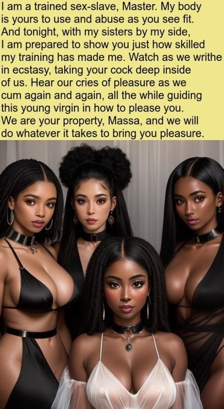 3D AI Generated Ebony Slaves 10 English Free Adult Comics