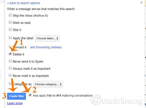 Instructions To Delete Spam Automatically In Gmail