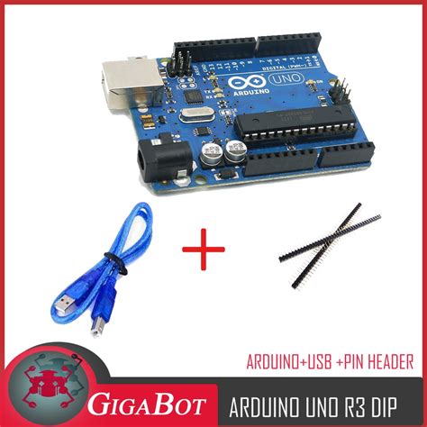 Jual Arduino Uno R Dip Atmega P Shopee Indonesia